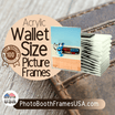 Magnetic Wallet Size Frames – Photo Booth Frames USA